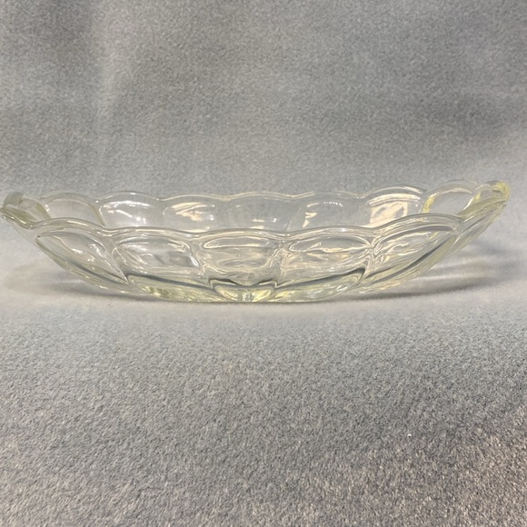 Heisey | Dining | Heisey Vintage Glass Colonial Clear Pattern Relish ...